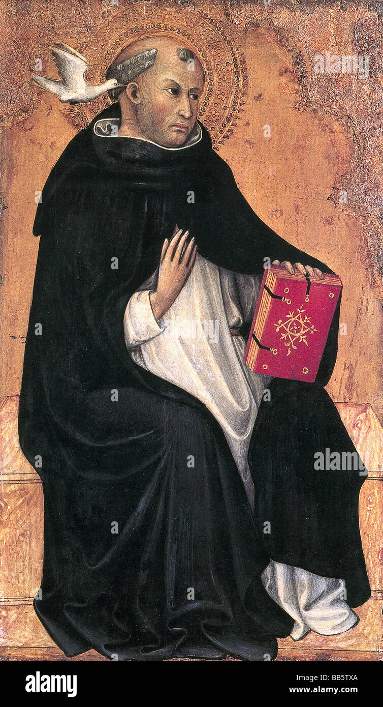 Thomas Aquinas, circa 1225 - 7.3.1274, Italian philosopher and ...