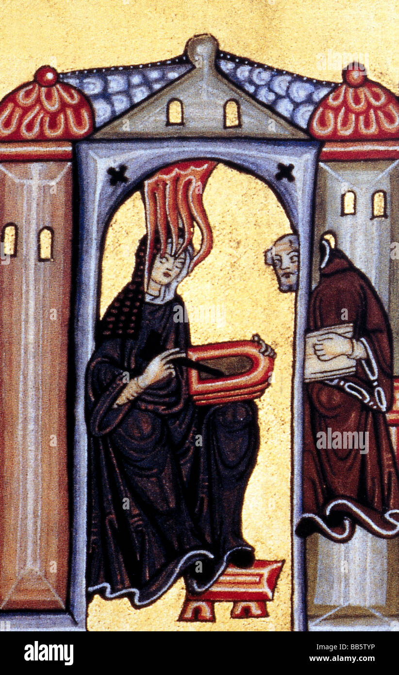 Hildegard bingen manuscript hi-res stock photography and images - Alamy