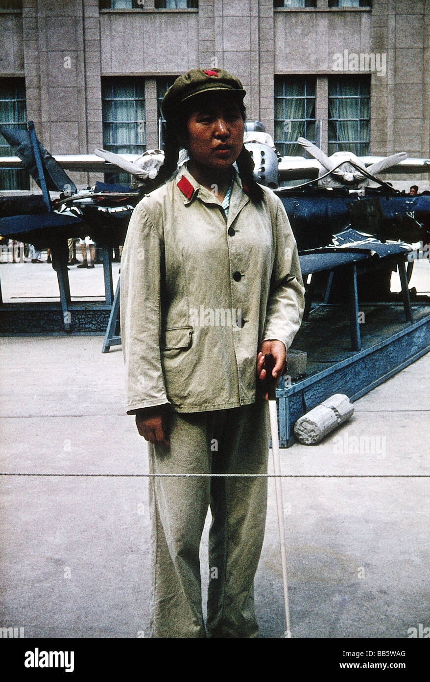 geography / travel, China, military, soldier, half length, 1960s Stock ...