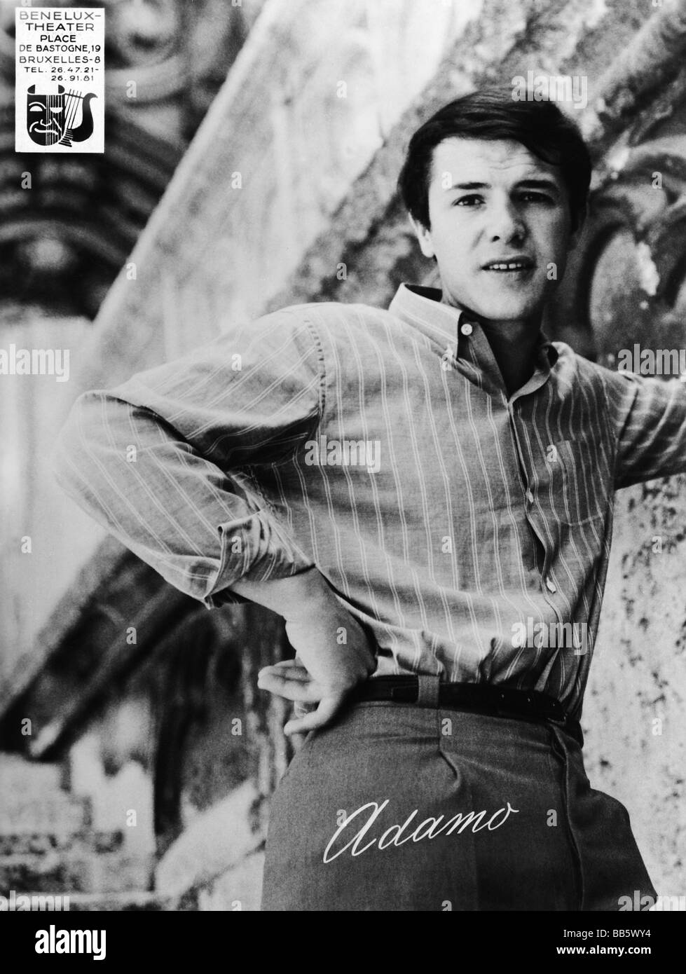 Singer adamo hi-res stock photography and images - Alamy