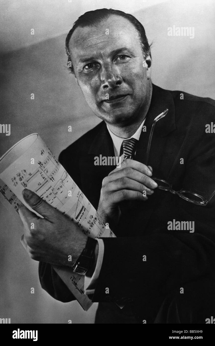 Held, Martin, 11.11.1908 - 31.1.1992, German actor, half length Stock ...