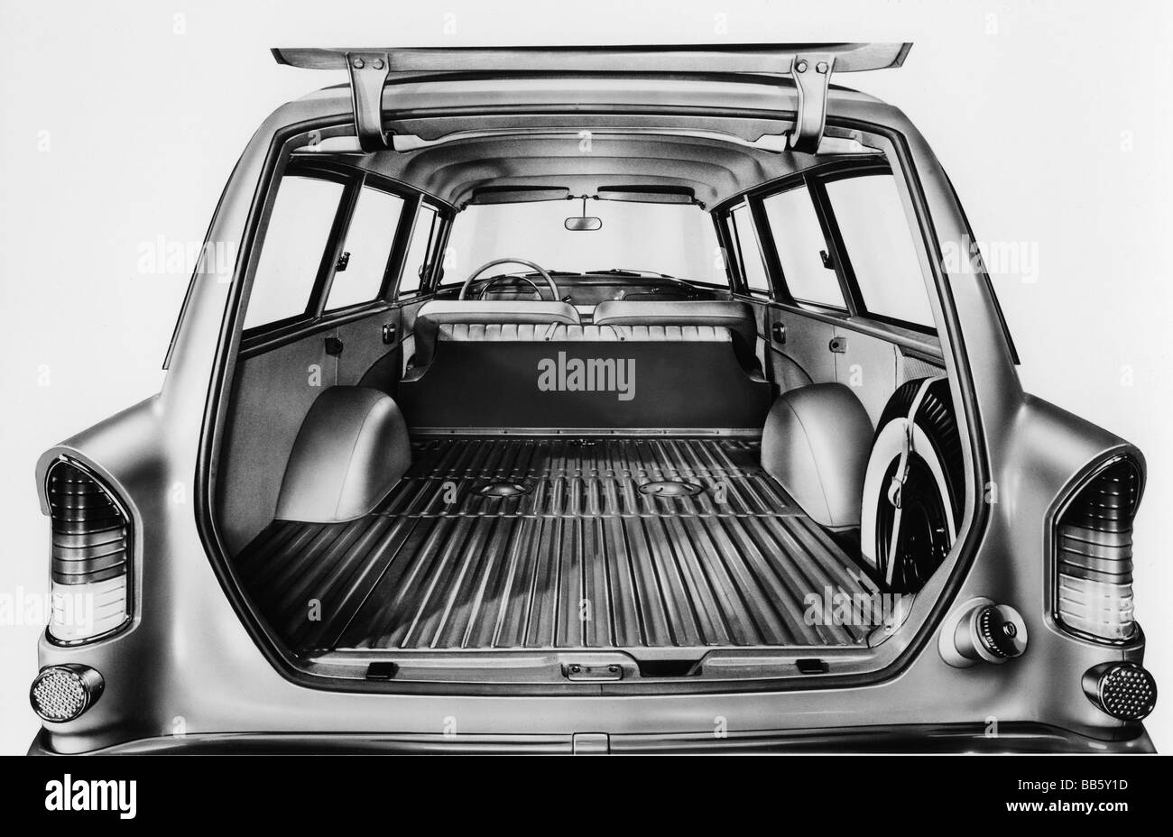 Opel caravan olympia Black and White Stock Photos & Images - Alamy