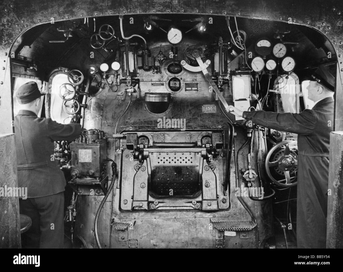 Steam locomotive cab hi-res stock photography and images - Alamy