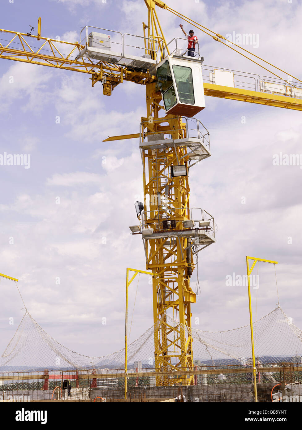 Top of crane hi-res stock photography and images - Alamy