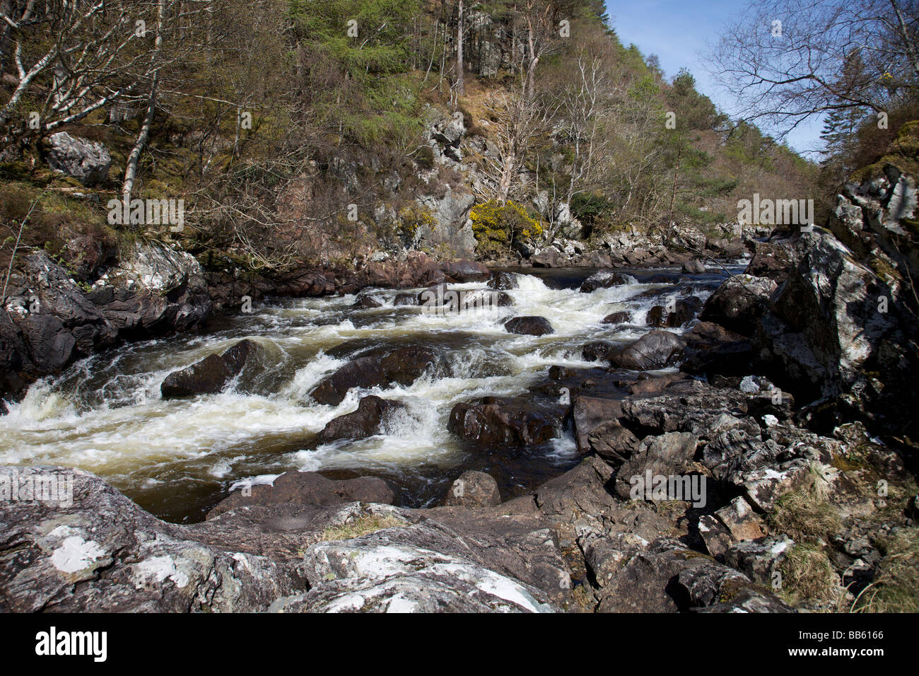 River Inver by Lochinver Sutherland Scotland Stock Photo - Alamy