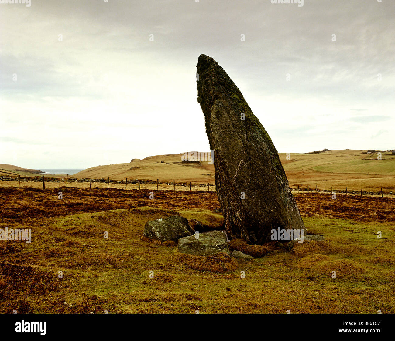 The bordastubble standing stone hi-res stock photography and images - Alamy