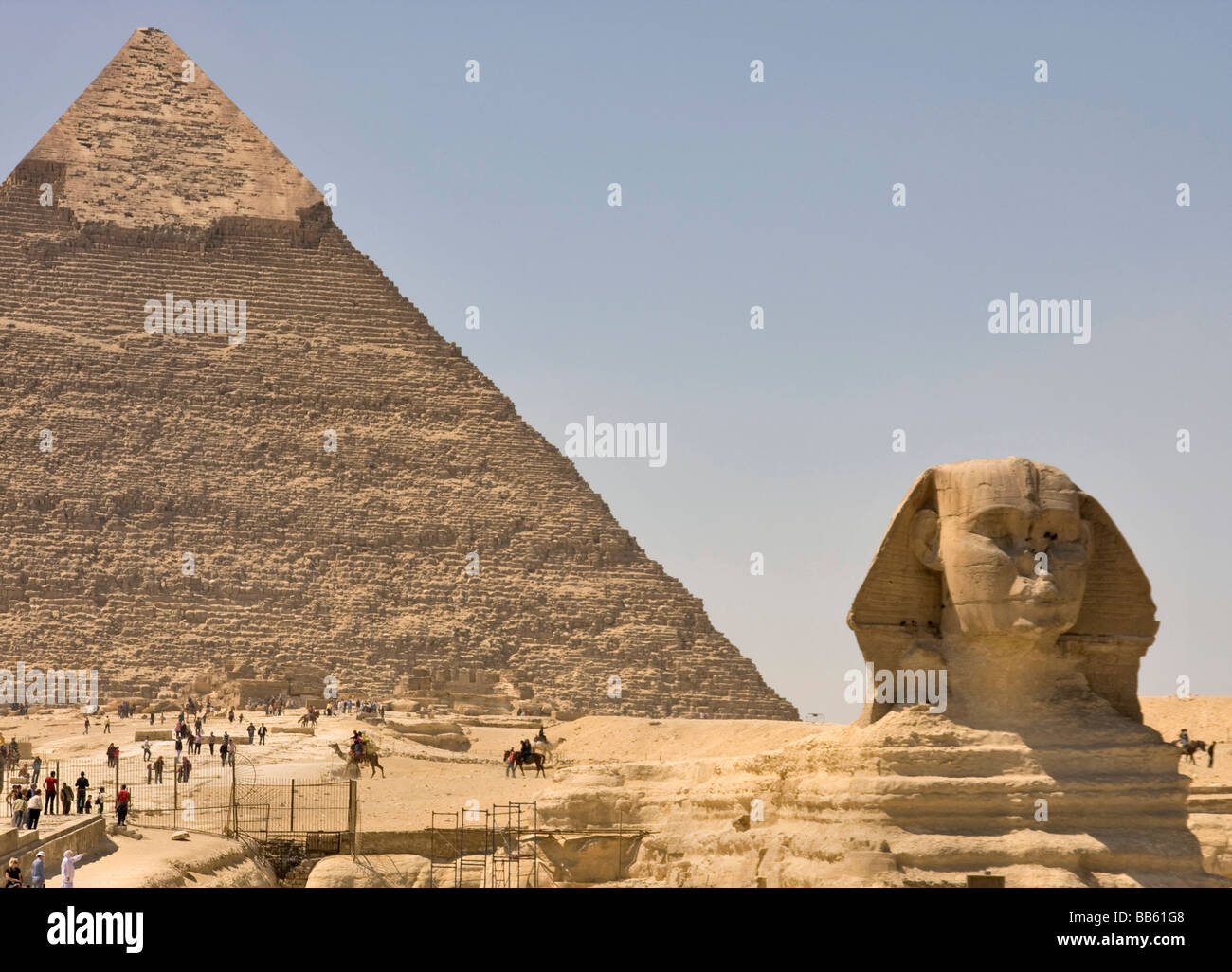 the great pyramids of egypt Stock Photo - Alamy