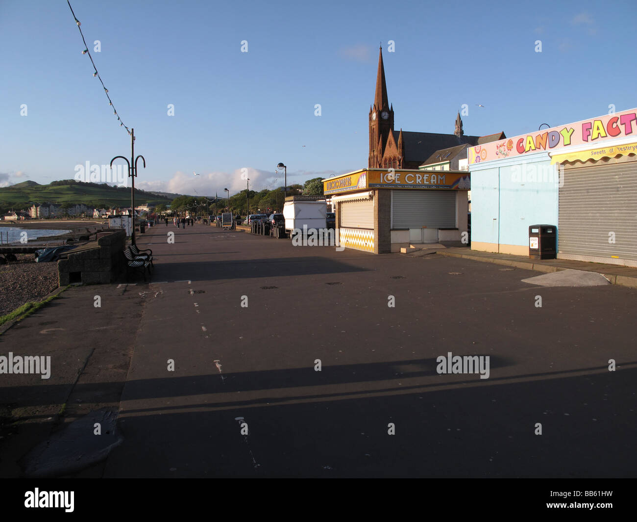 Largs seafront Scotland Stock Photo - Alamy
