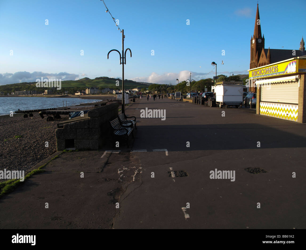 Largs seafront Scotland Stock Photo - Alamy