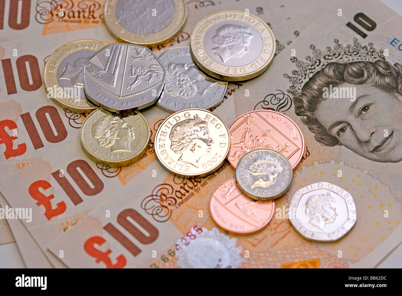 Ten Pound Notes Fan High Resolution Stock Photography and Images - Alamy