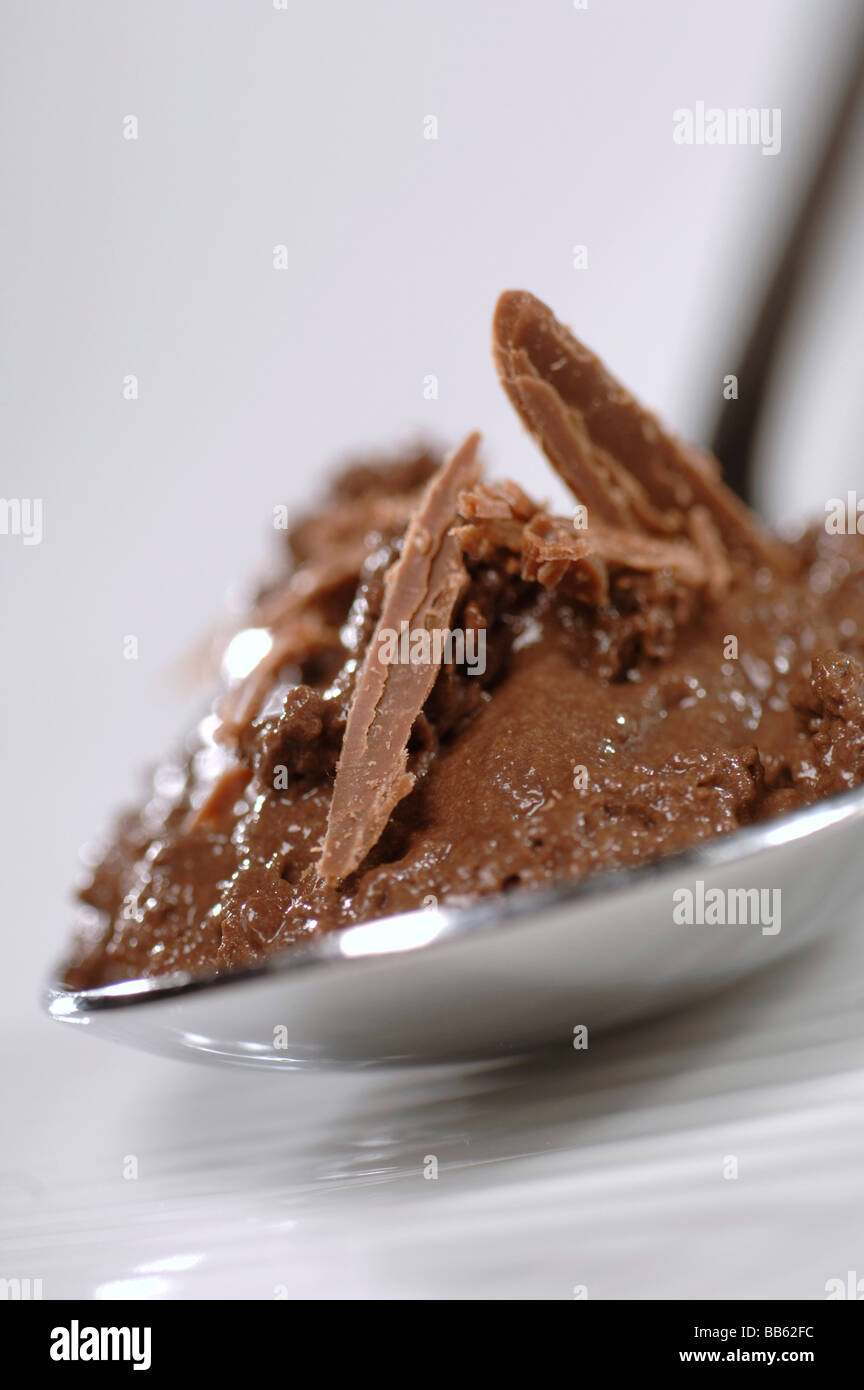 Mousse spoon hi-res stock photography and images - Alamy