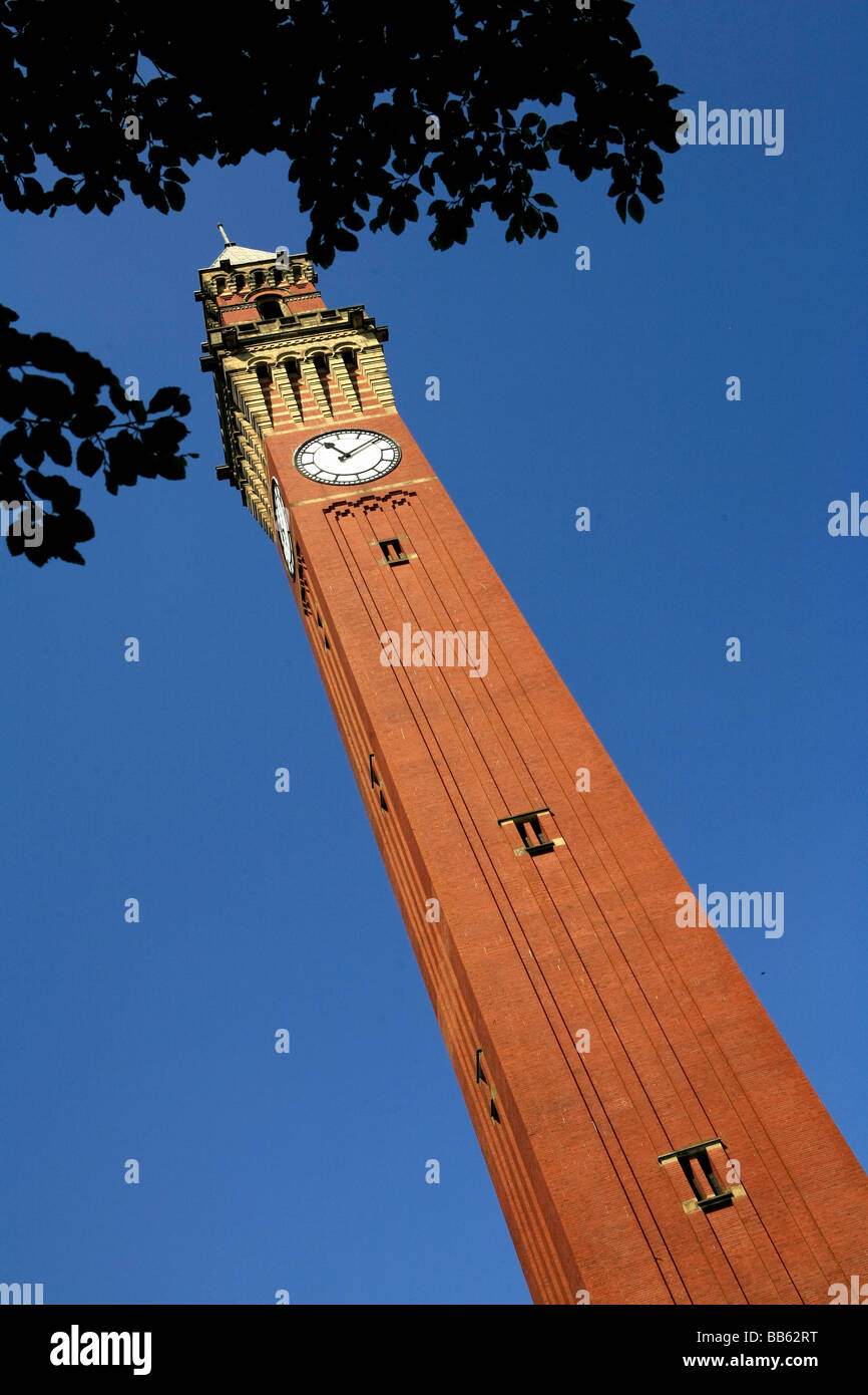 clock tower at the University of Birmingham Campus Stock Photo - Alamy