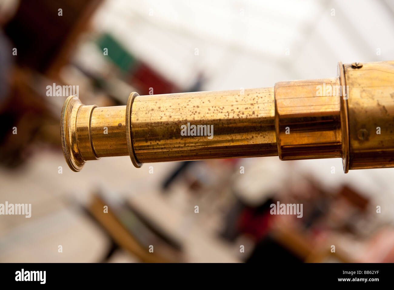 Antique telescope hi-res stock photography and images - Alamy