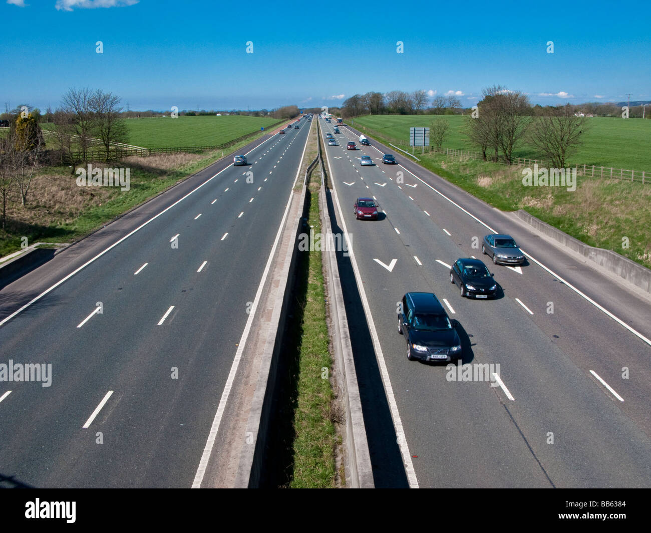 M6 motorway lancashire hi-res stock photography and images - Alamy
