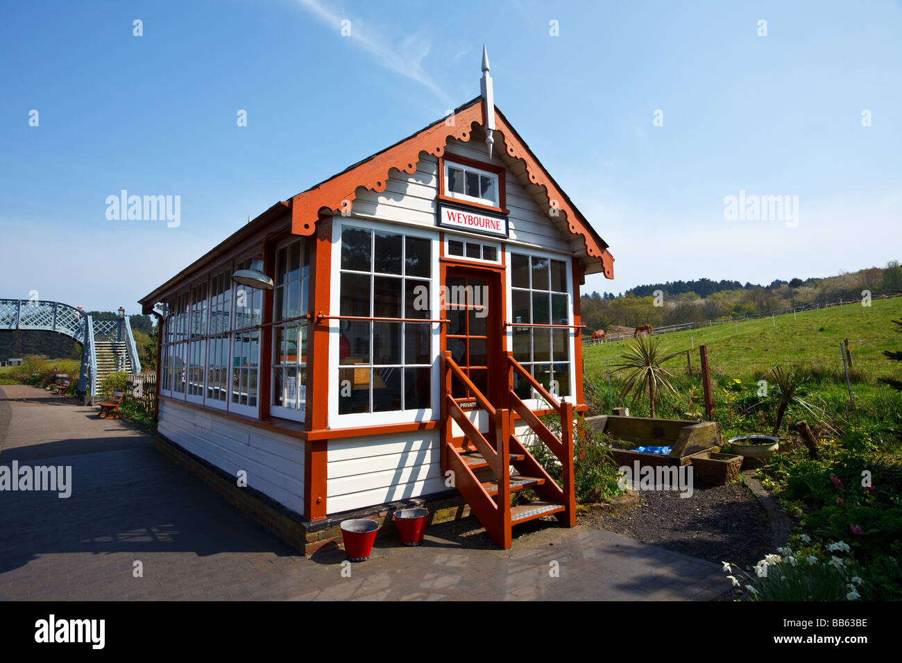 Weybourne Station on the "Poppy Line" "North Norfolk Railway" "East ...