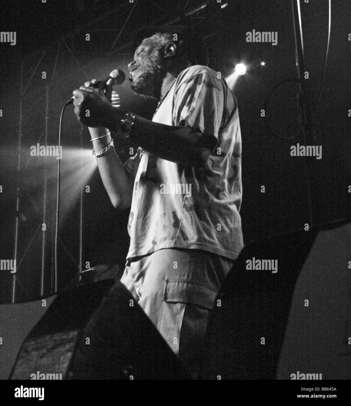 Legendary reggae singer Horace Andy performs live on stage in Oxford ...