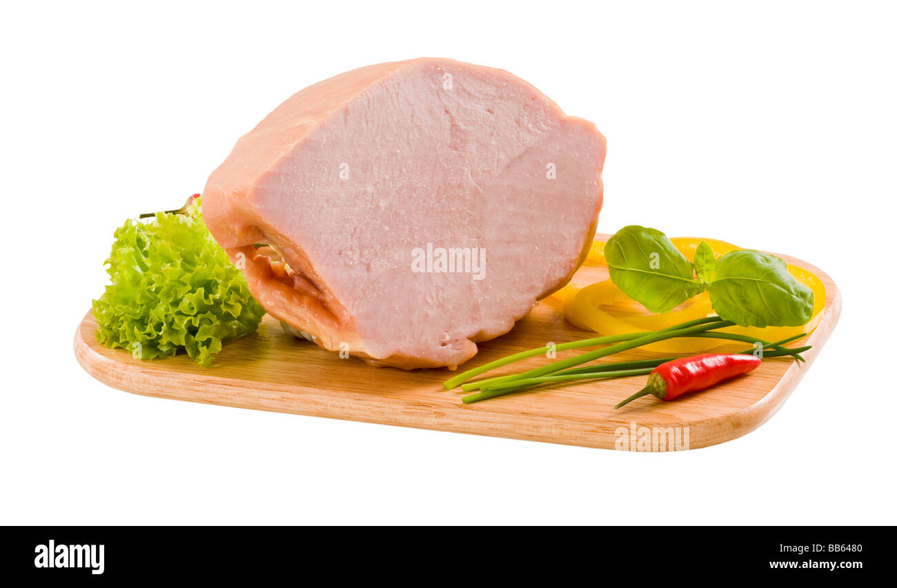 Lean ham Cut Out Stock Images & Pictures - Alamy