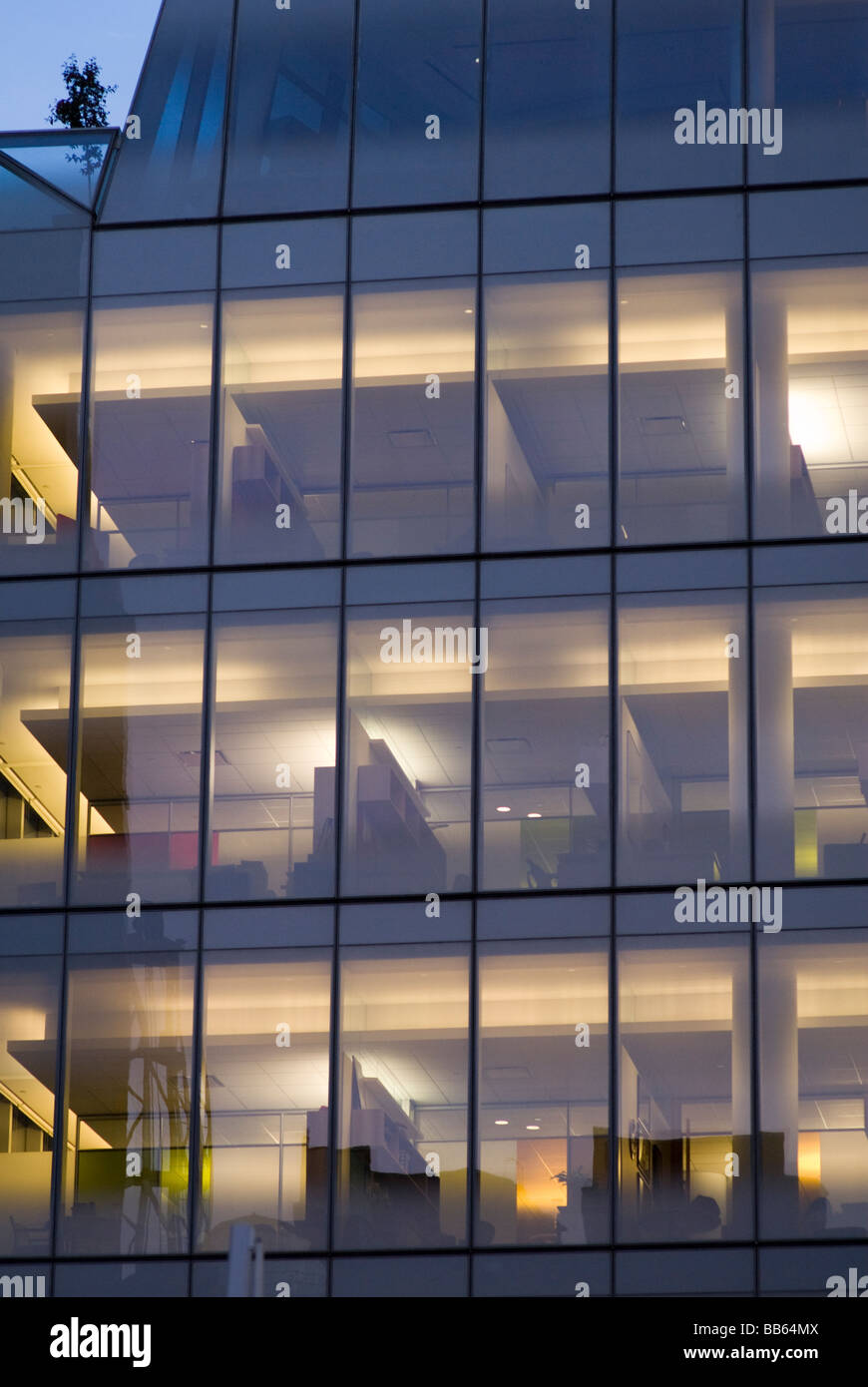 IAC building seen from 19th street in New York designed by architect ...