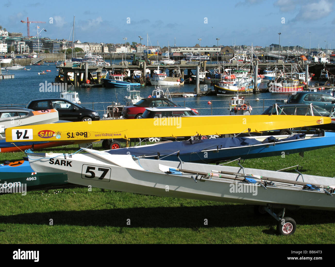Yachts in guernsey bailiwick hi-res stock photography and images - Alamy