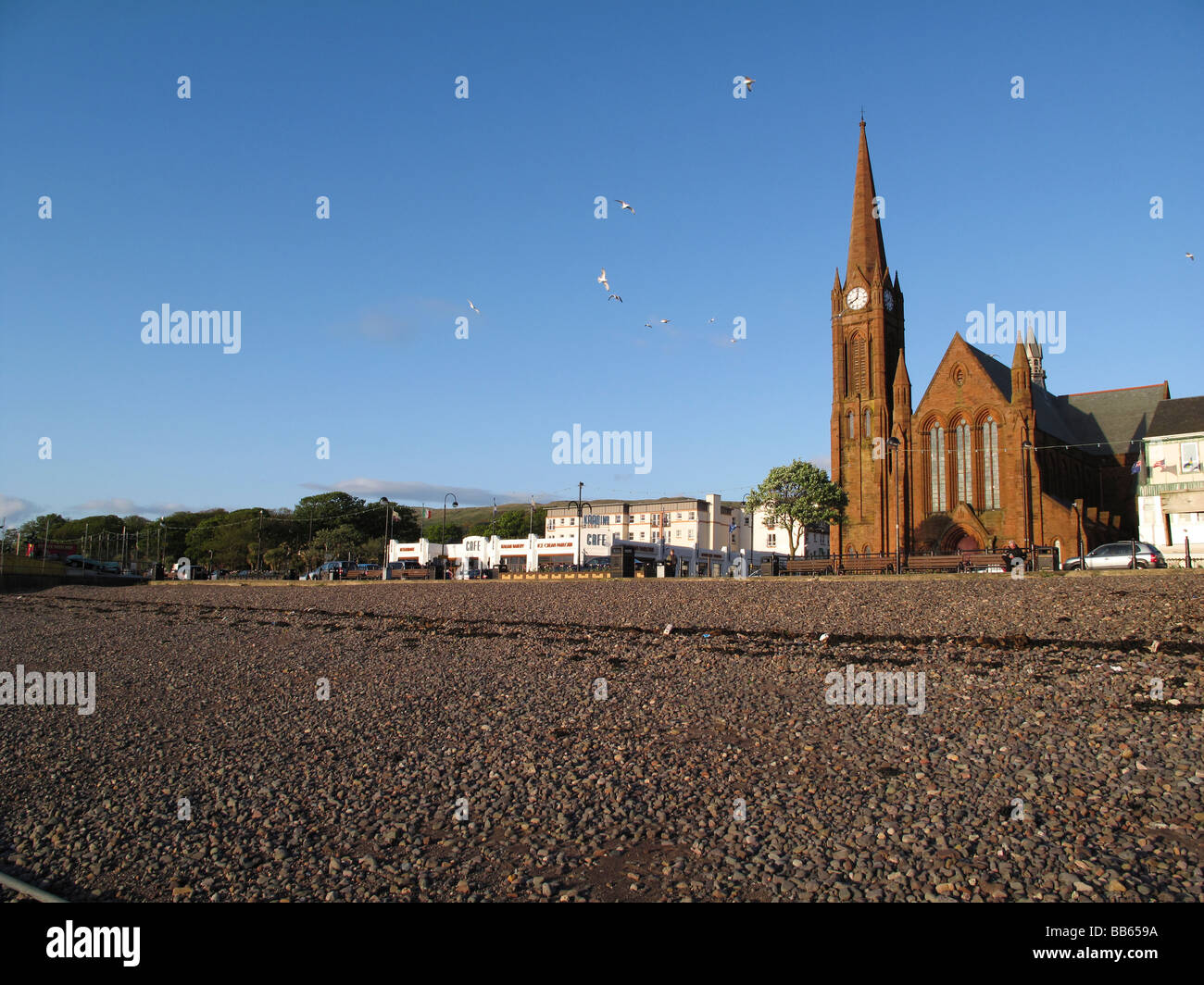 Seafront Largs Scotland Stock Photo - Alamy