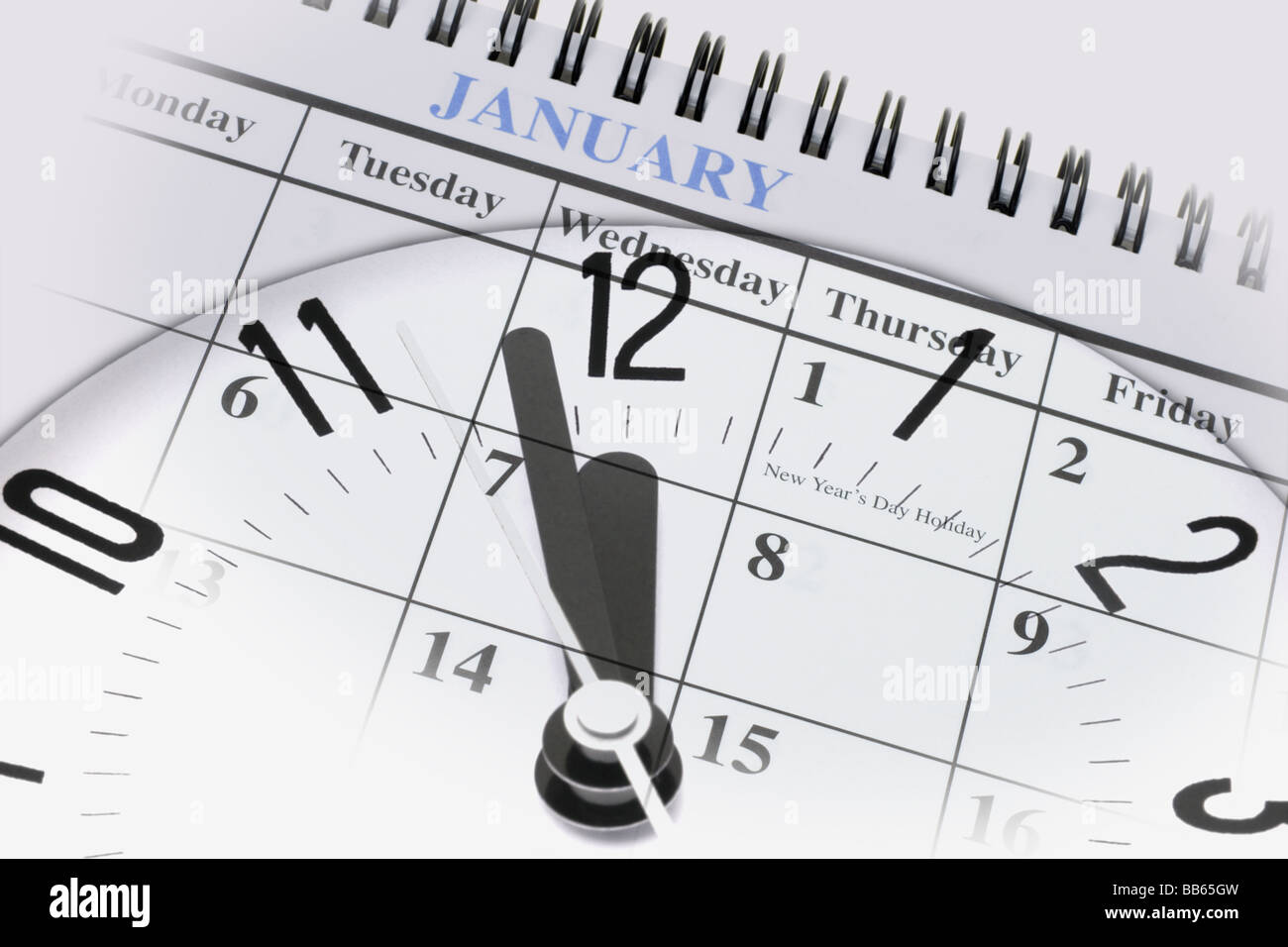 12 month calendar hi-res stock photography and images - Alamy
