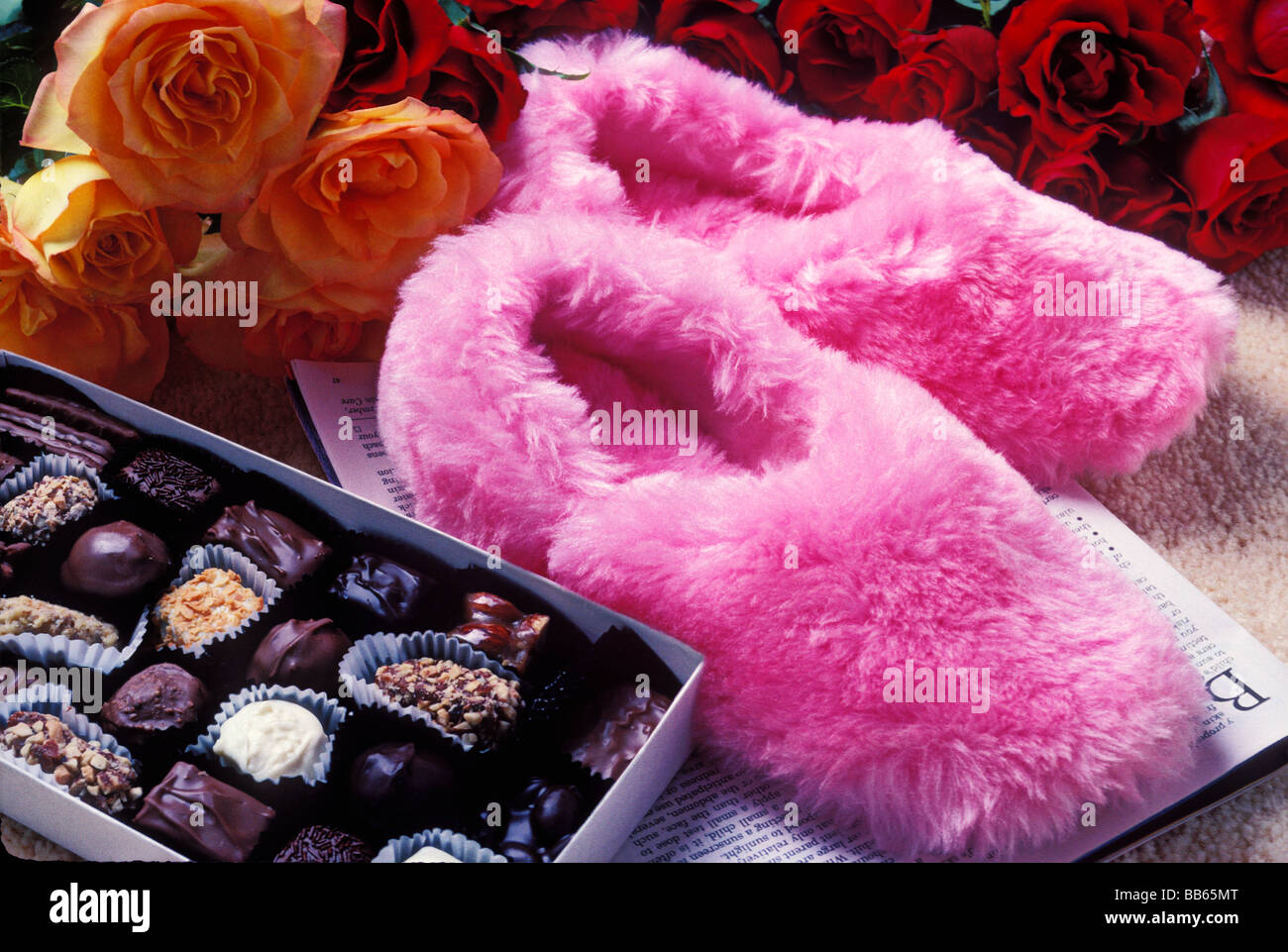 Rose and slippers hi-res stock photography and images - Alamy