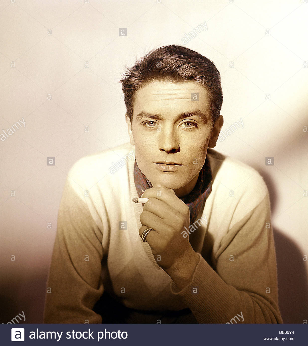 Alain Delon 1959 High Resolution Stock Photography and Images - Alamy