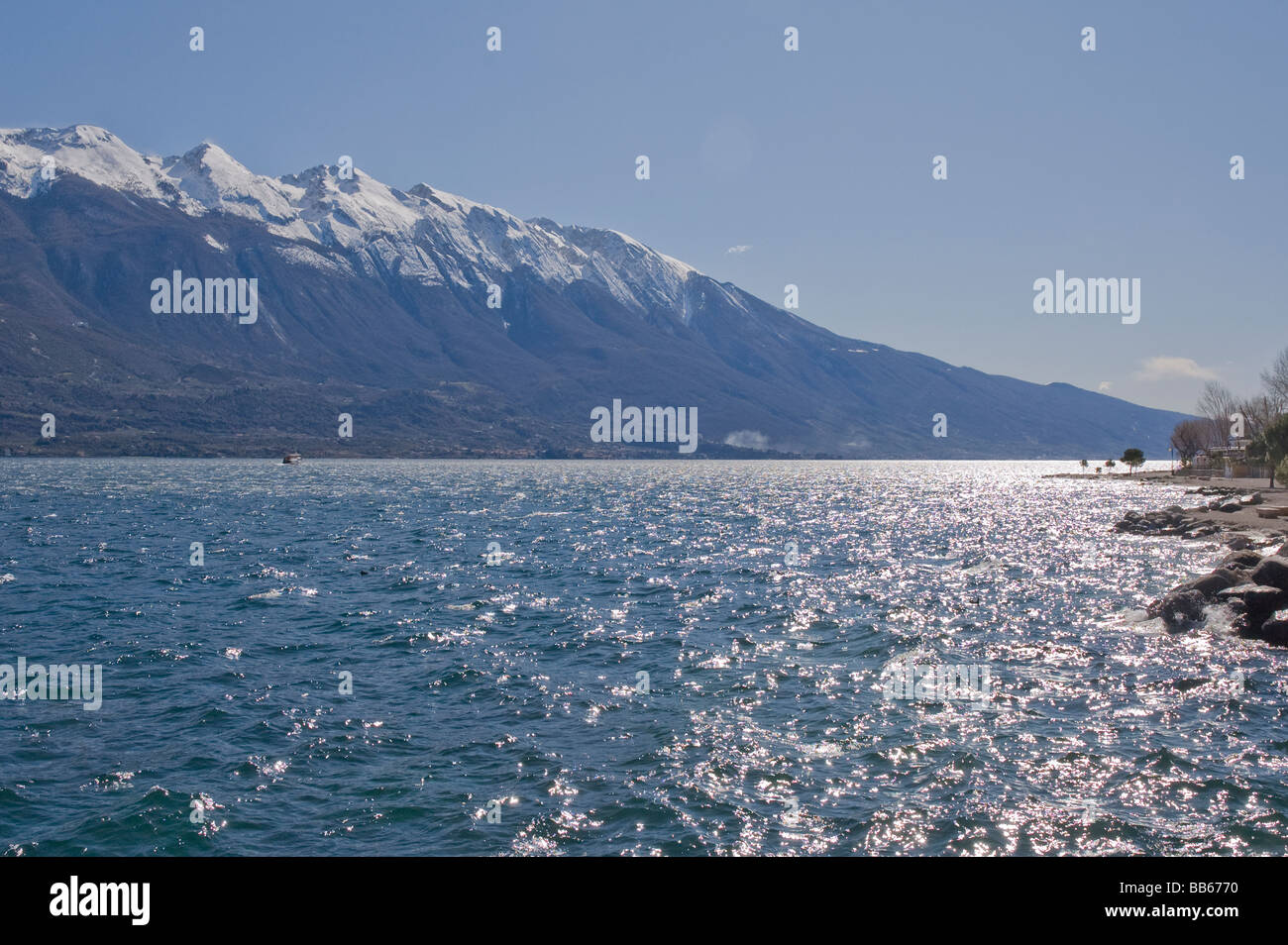 Molini, Lake Garda, from Limone Stock Photo - Alamy