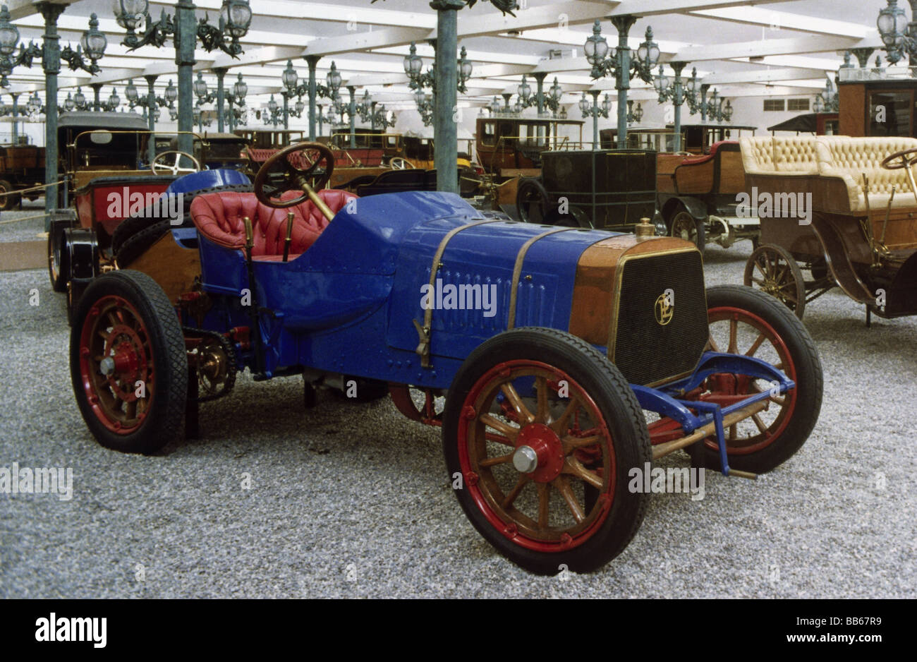 transport/transportation, cars, Panhard & Levassor, 1908 Stock Photo ...