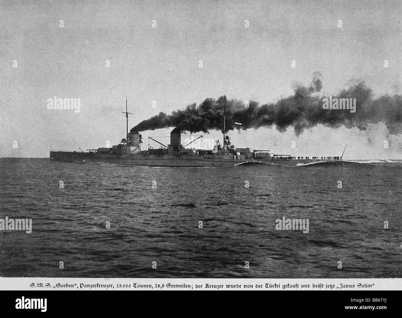 events, First World War / World War I, naval warfare, armoured cruiser ...