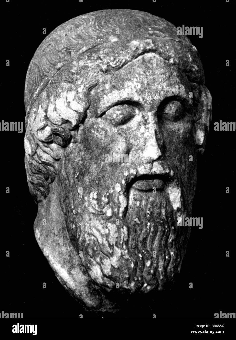 Ancient greek poet homer hi-res stock photography and images - Alamy