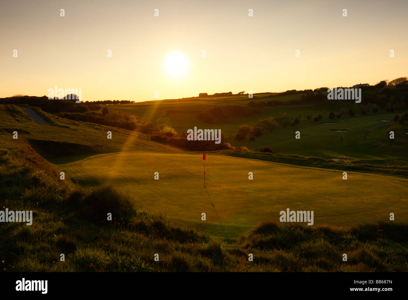 Welsh golf course hi-res stock photography and images - Alamy