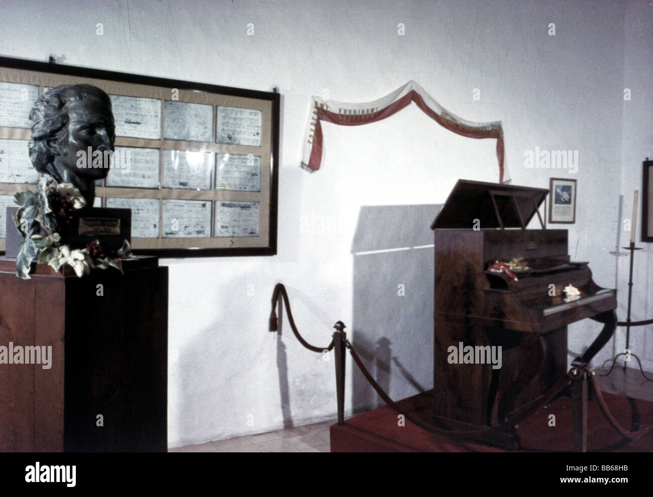 Chopin, Fryderyk, 1.3.1810 - 17.10.1849, Polish composer, his cell ...