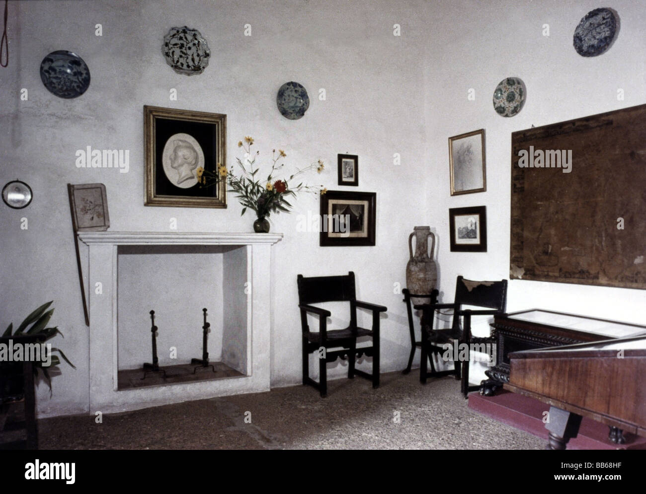 Chopin, Fryderyk, 1.3.1810 - 17.10.1849, Polish composer, his cell ...