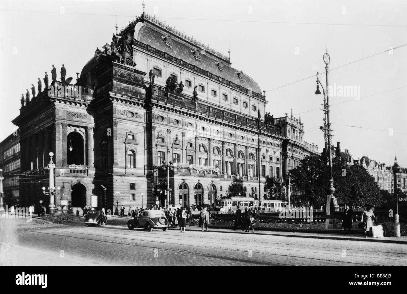 Jose zitek architecture building historic historical people street ...