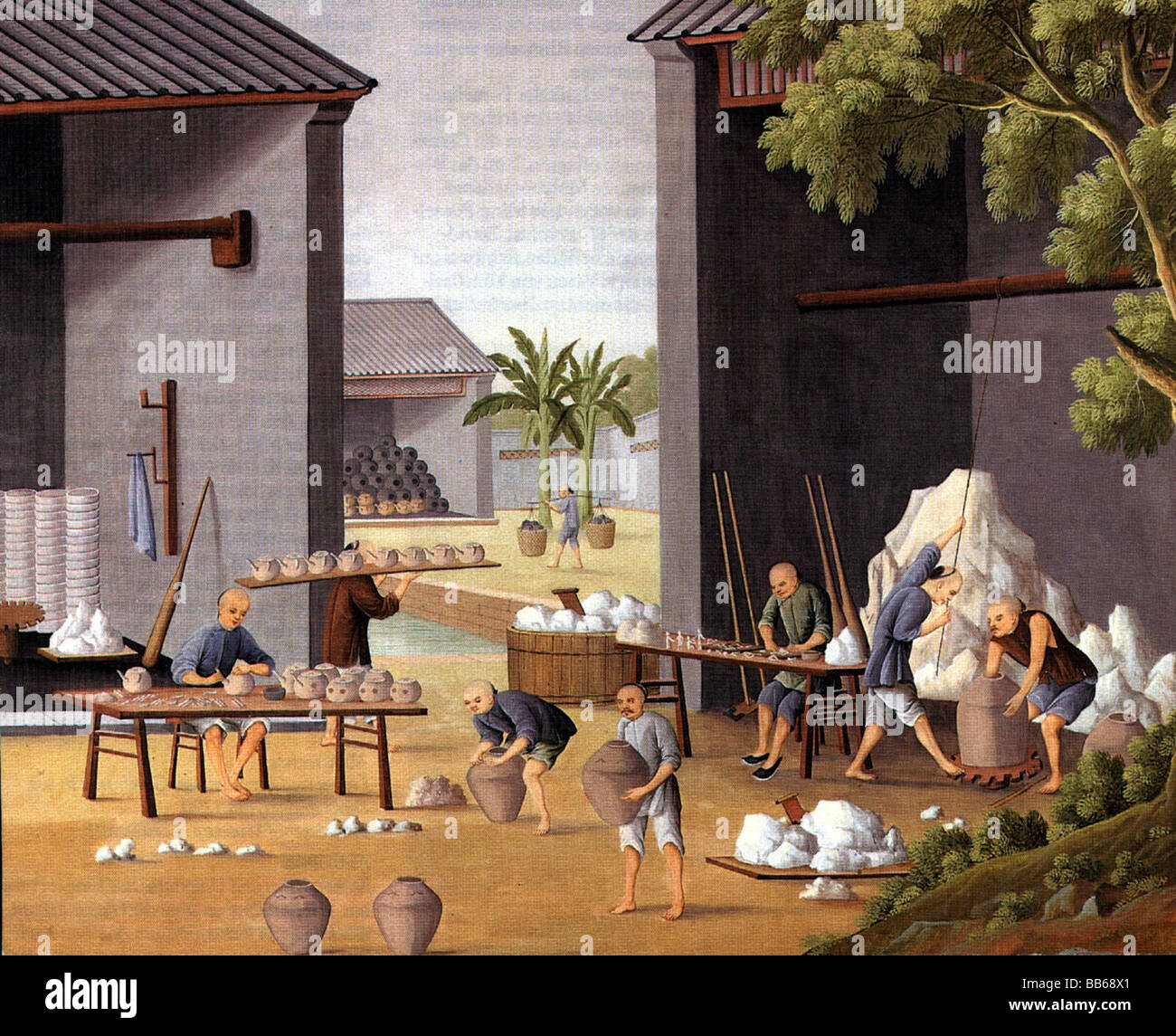 Tea China 18th Century High Resolution Stock Photography and Images - Alamy