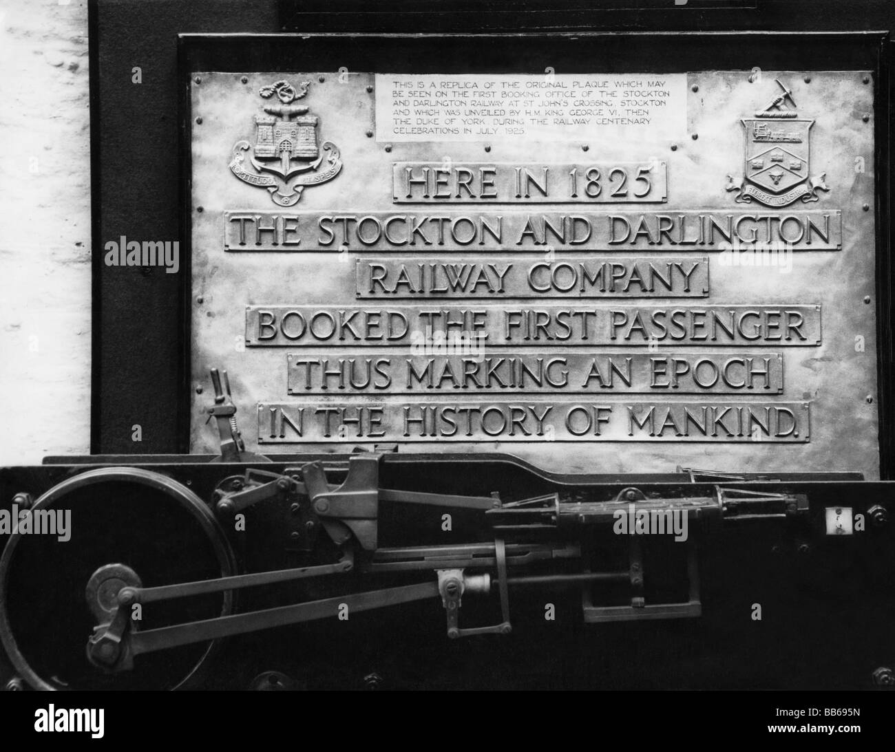 Stockton and darlington railway 1825 hi-res stock photography and ...