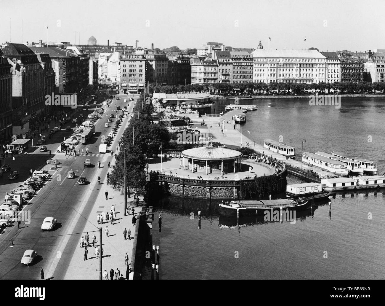 geography / travel, Germany, Hamburg, city views / cityscapes, view at ...