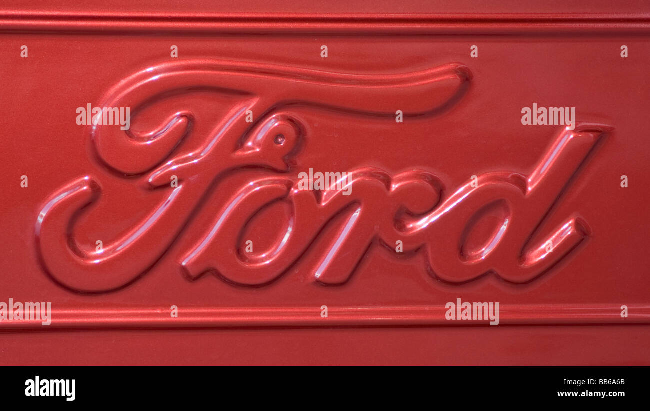 Old ford sign logo emblem badge motif hi-res stock photography and ...