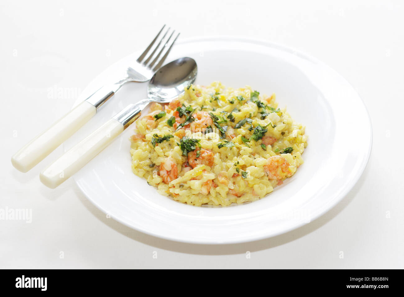 Seafood risotto hi-res stock photography and images - Alamy
