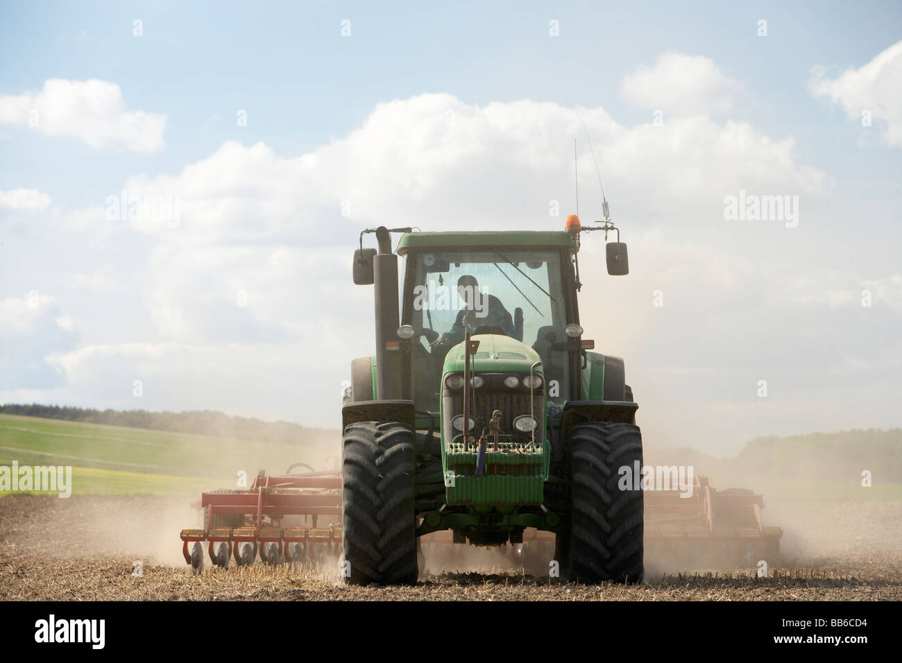 Soil harrowing hi-res stock photography and images - Alamy