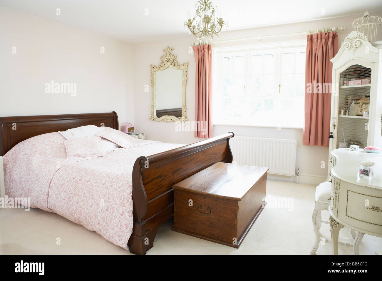 Interior Of Bedroom Stock Photo - Alamy