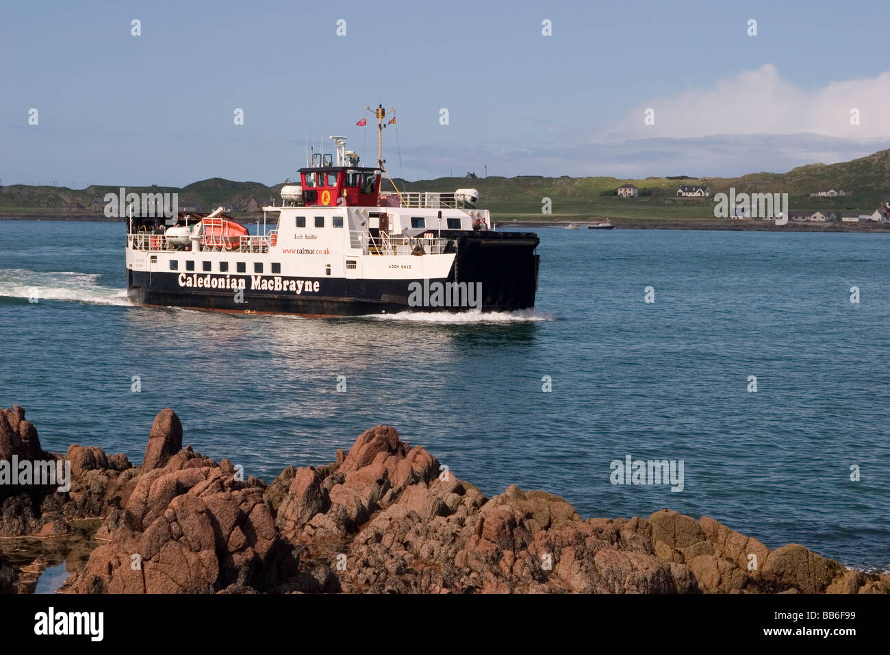 Scotland Argyll&Bute Iona ferry from Mull Stock Photo - Alamy