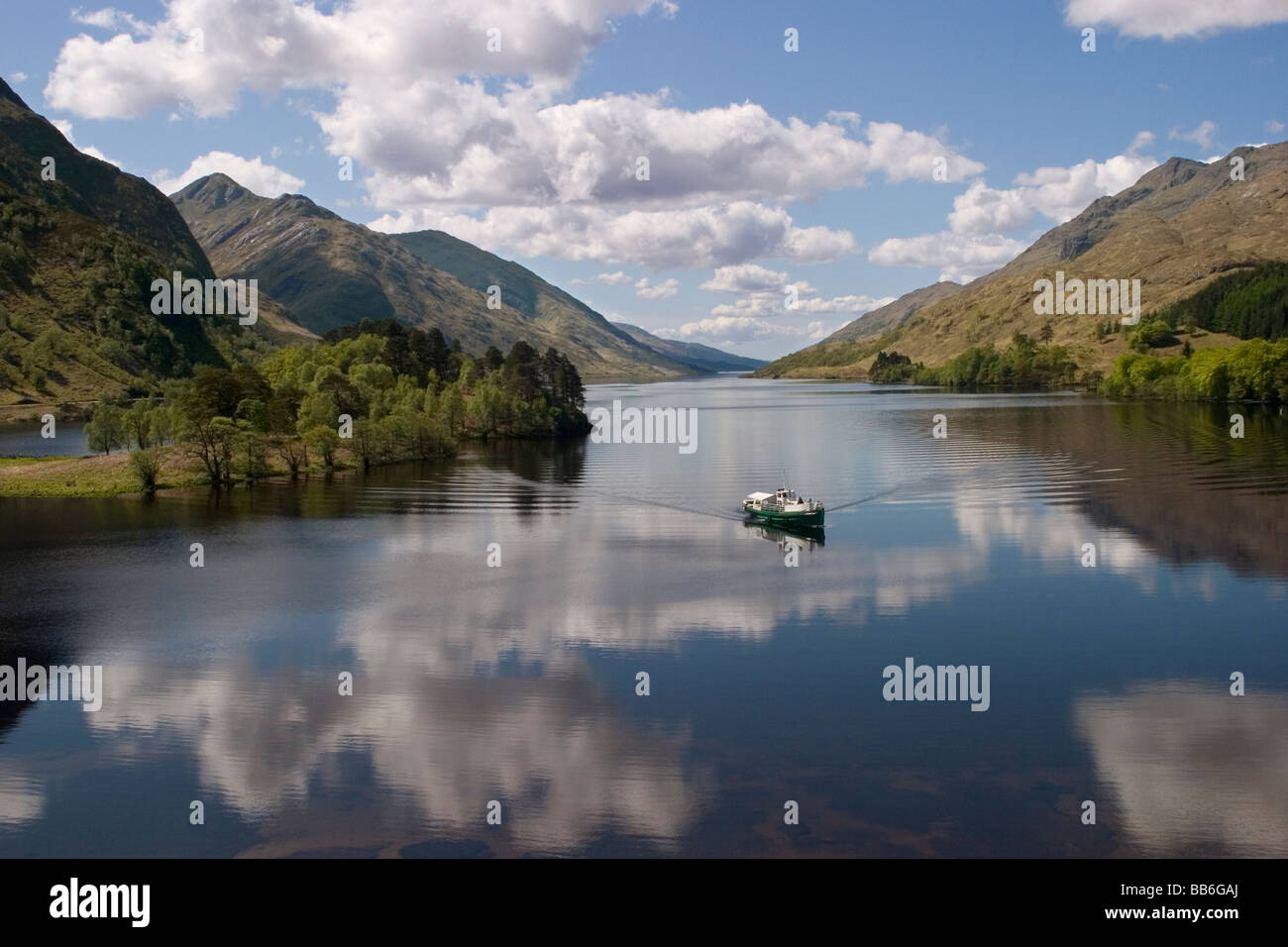 Scotland Highland Glenfinnan Loch Shiel Stock Photo - Alamy