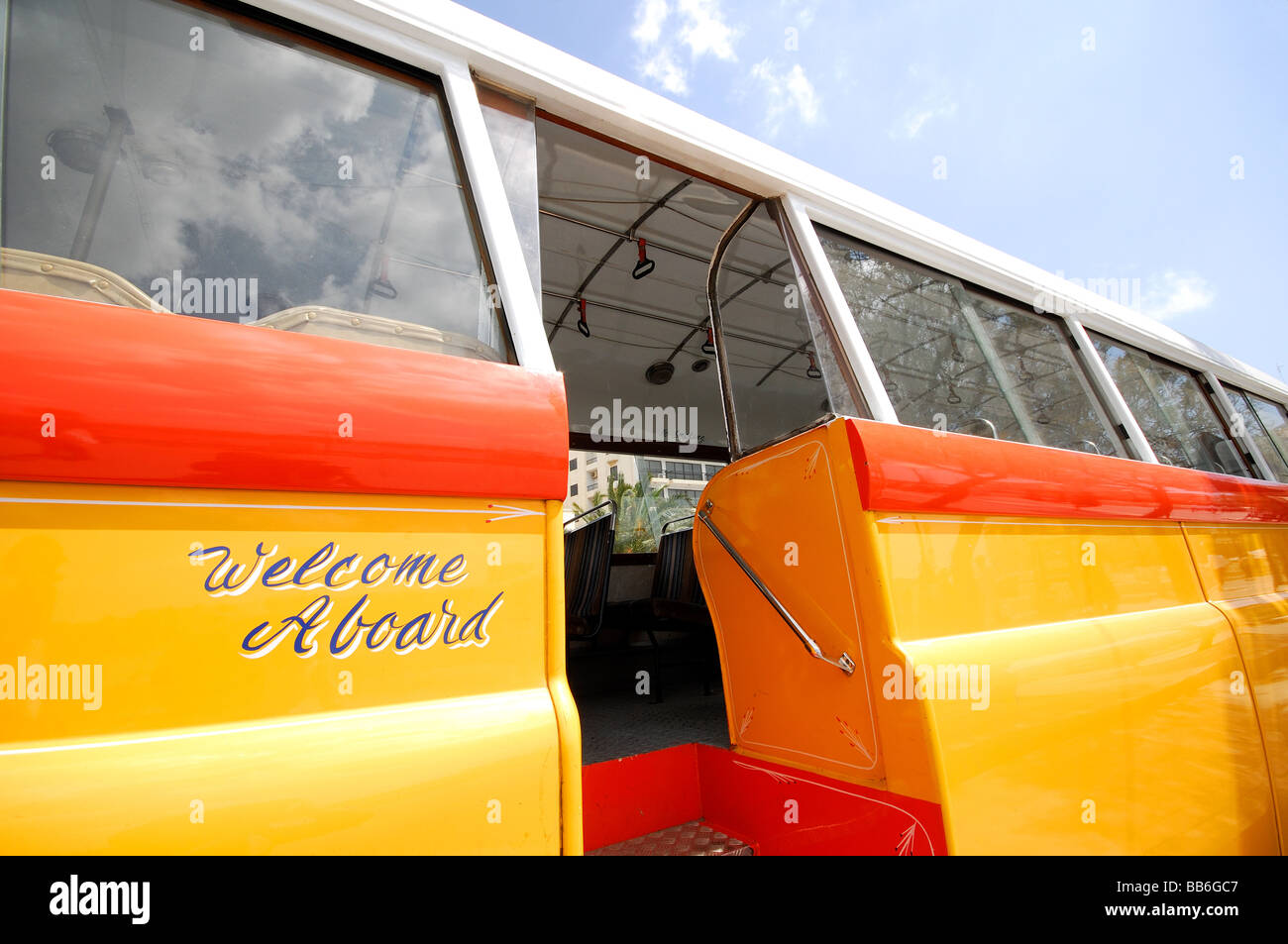 Old maltese bus hi-res stock photography and images - Alamy