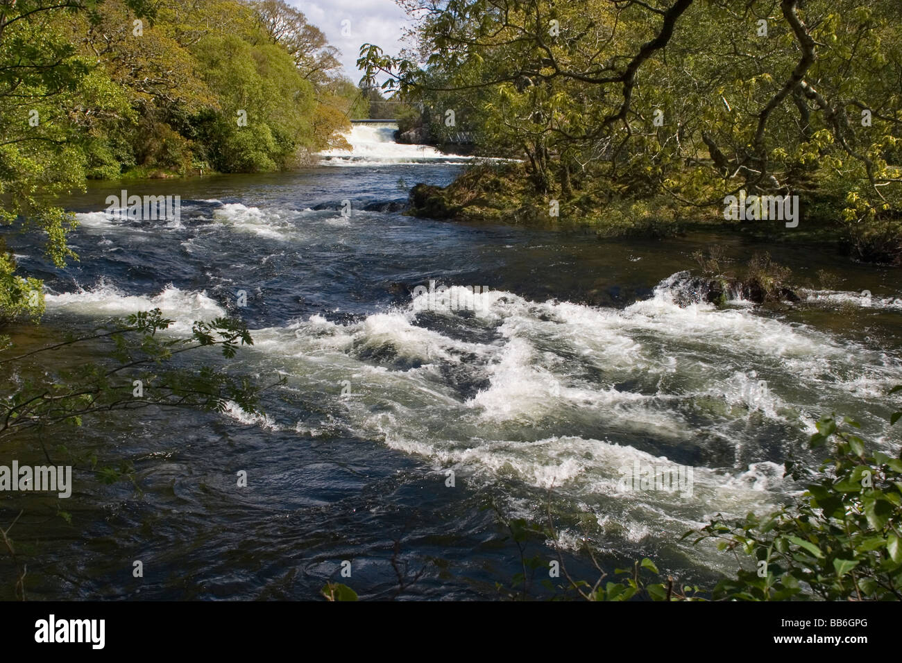 Scotland Highland Morar river & falls, near Mallaig Stock Photo - Alamy