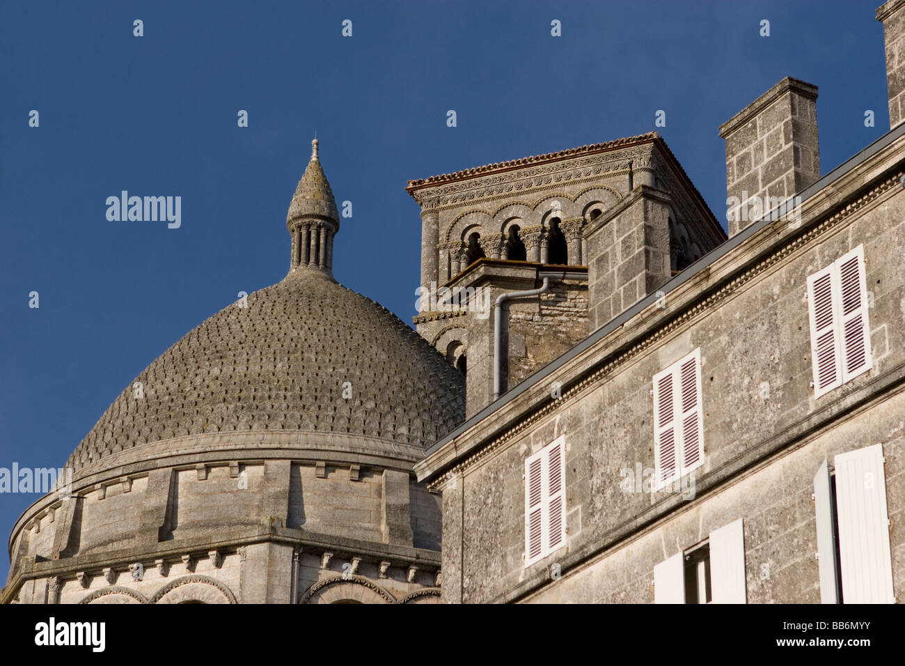 Cathedral of St Pierre Angoulême Charente France Stock Photo - Alamy
