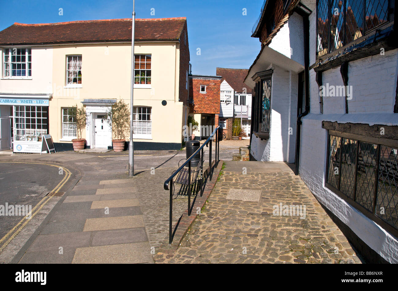 A street scene in Midhurst town in West Sussex Stock Photo - Alamy