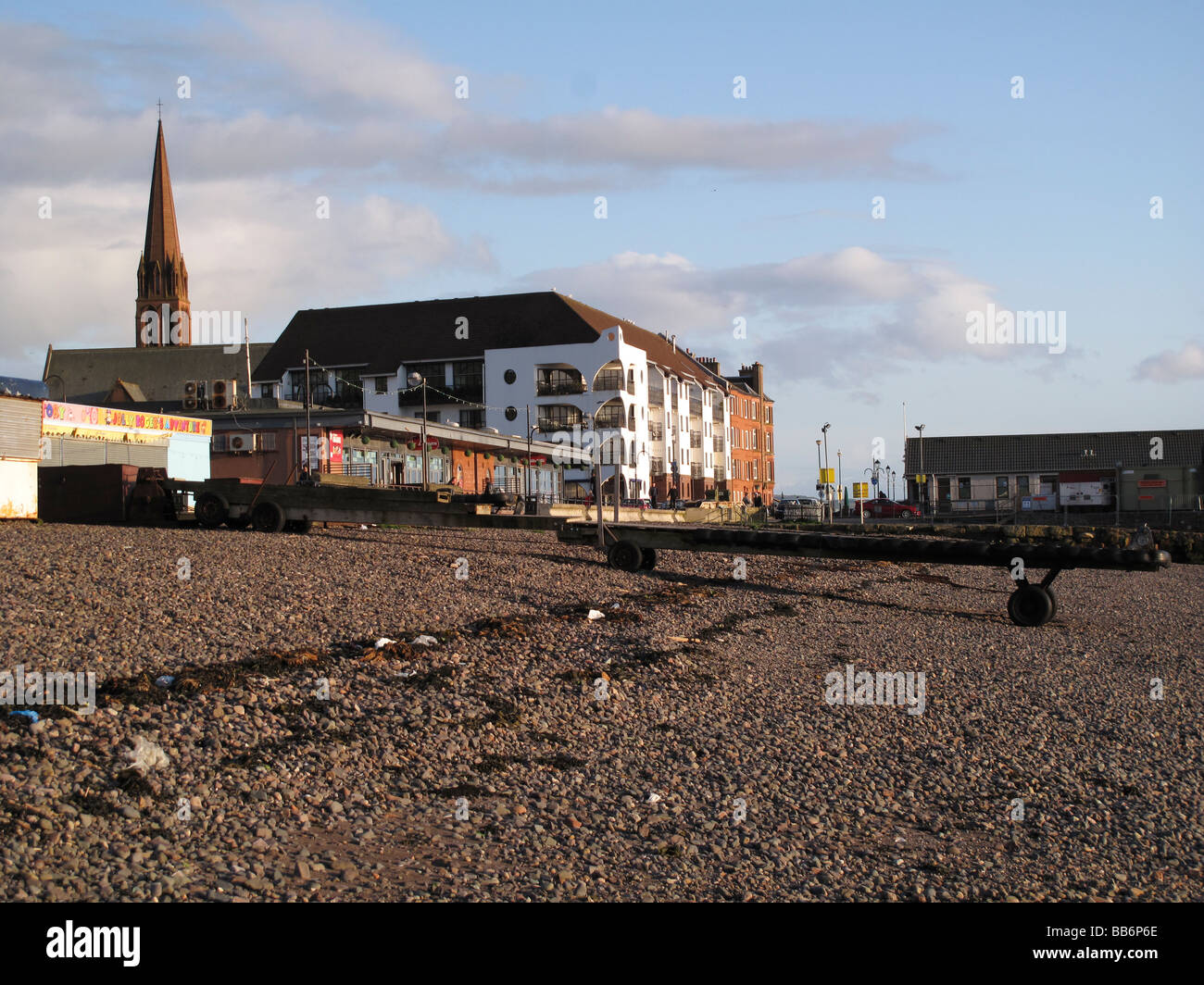 Largs seafront Scotland Stock Photo - Alamy