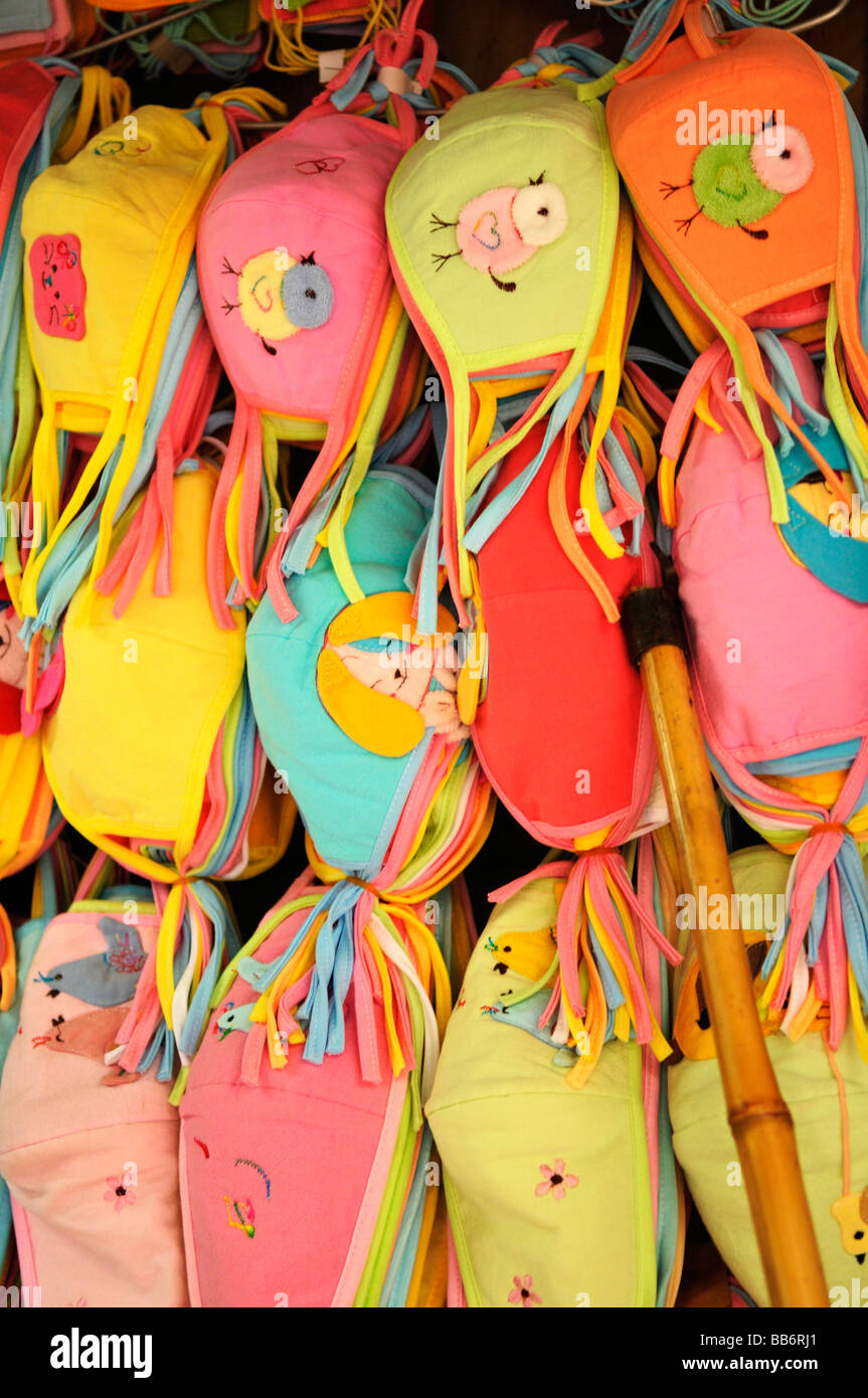 colorful and fashion bunch of face mask selling in Old Quarter, Hanoi ...
